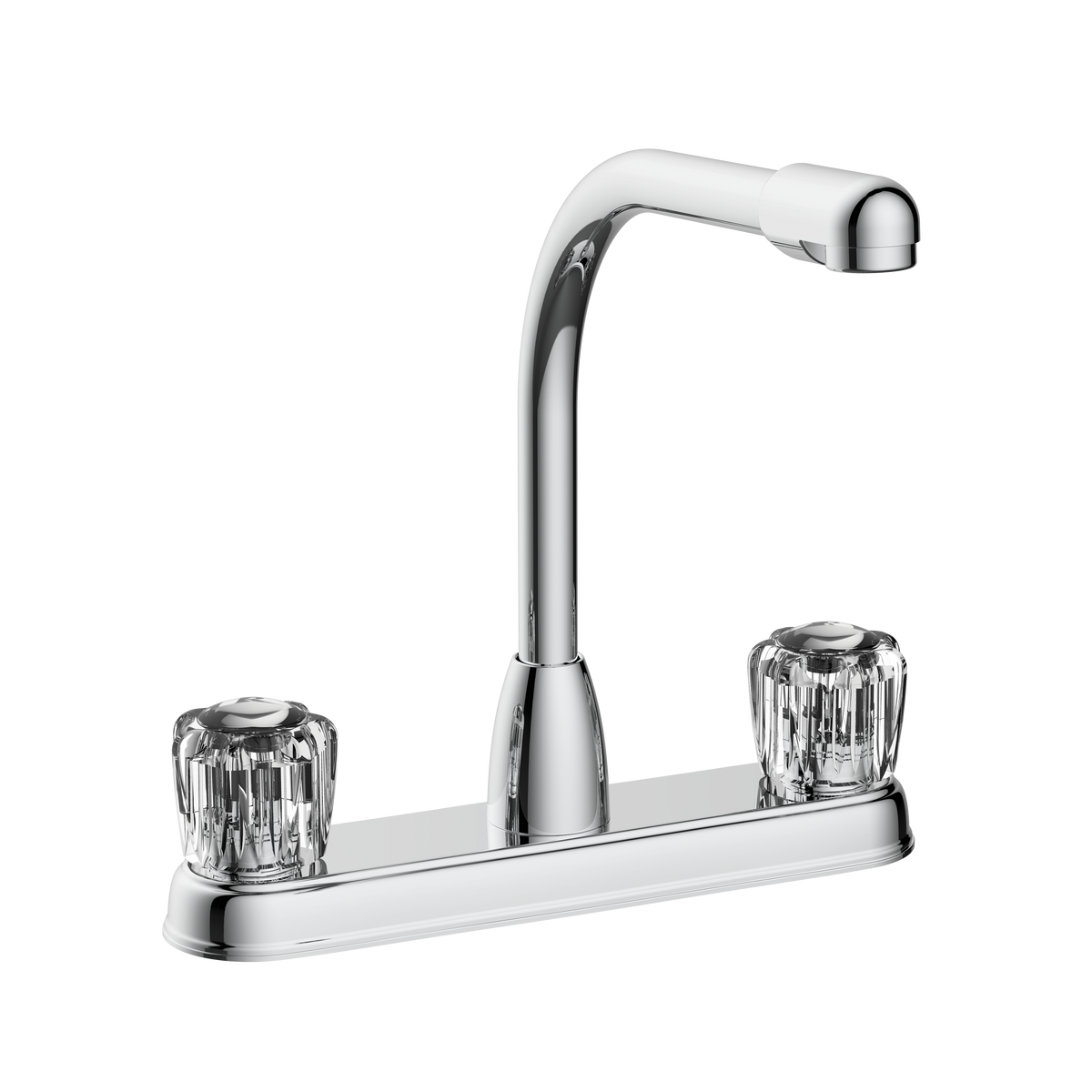 8" 2-Handle High-Spout Kitchen Faucet - Chrome — Statewide Supply