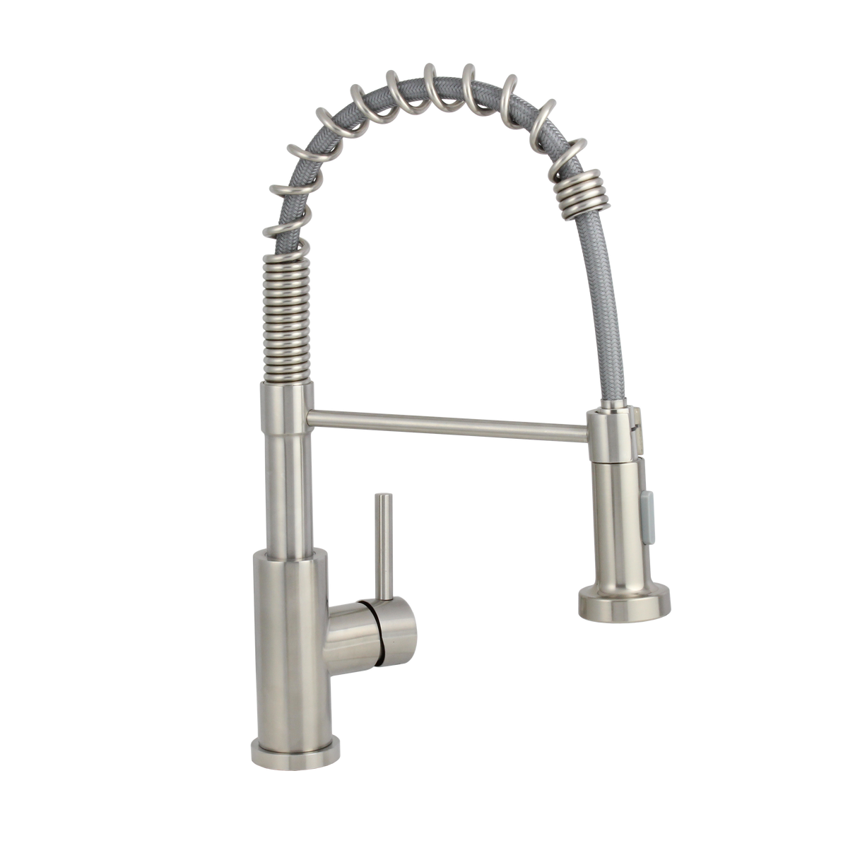 Kitchen Faucet Spring Pull-Down - Stainless Steel — Statewide Supply